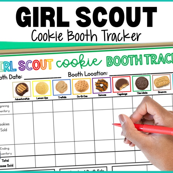Girl Scout Cookie Booth - Etsy