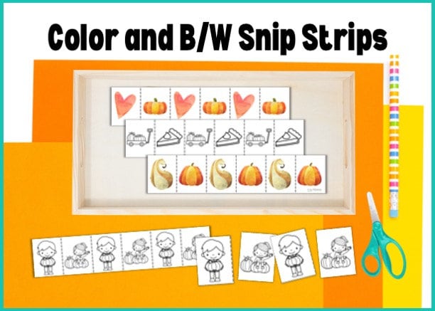 Pumpkin Cutting and Tracing Pages for Preschool, Printable, Scissor ...