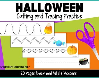 Unicorn Cutting Practice Cutting Strips for Fine Motor - Etsy