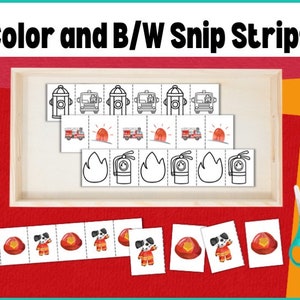 Fire Safety Cutting and Tracing Pages for Preschool, Fire Safety ...
