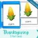 Thanksgiving 3 Part Vocabulary Cards for Montessori, Task Boxes ...