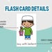 Ramadan Flashcards for Preschool, Printable Flashcards for Toddlers and ...