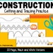Construction Scissor Practice Activity for Preschool, Fine Motor ...