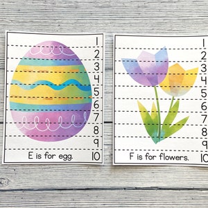 Easter Activities for Preschool | Preschool Easter Bundle | Montessori ...