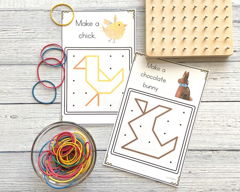 Easter Activities for Preschool | Preschool Easter Bundle | Montessori ...