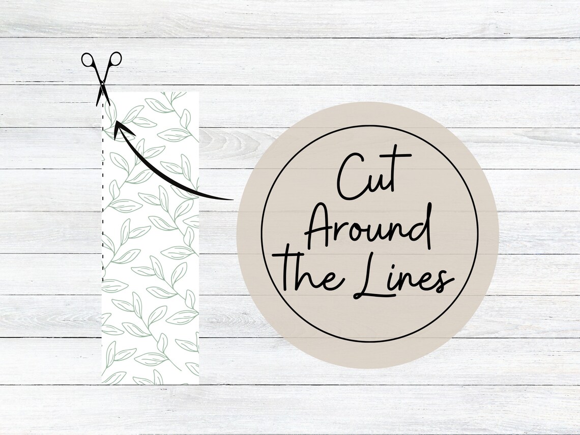 Greenery Printable Bookmarks Digital Bookmarks Bookmarks for Adults ...