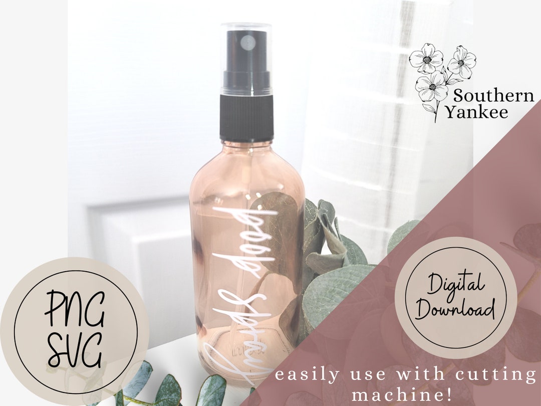 Poop Spray SVG Label Spray Bottle SVG Spray Bottle Label Bottle Label ...