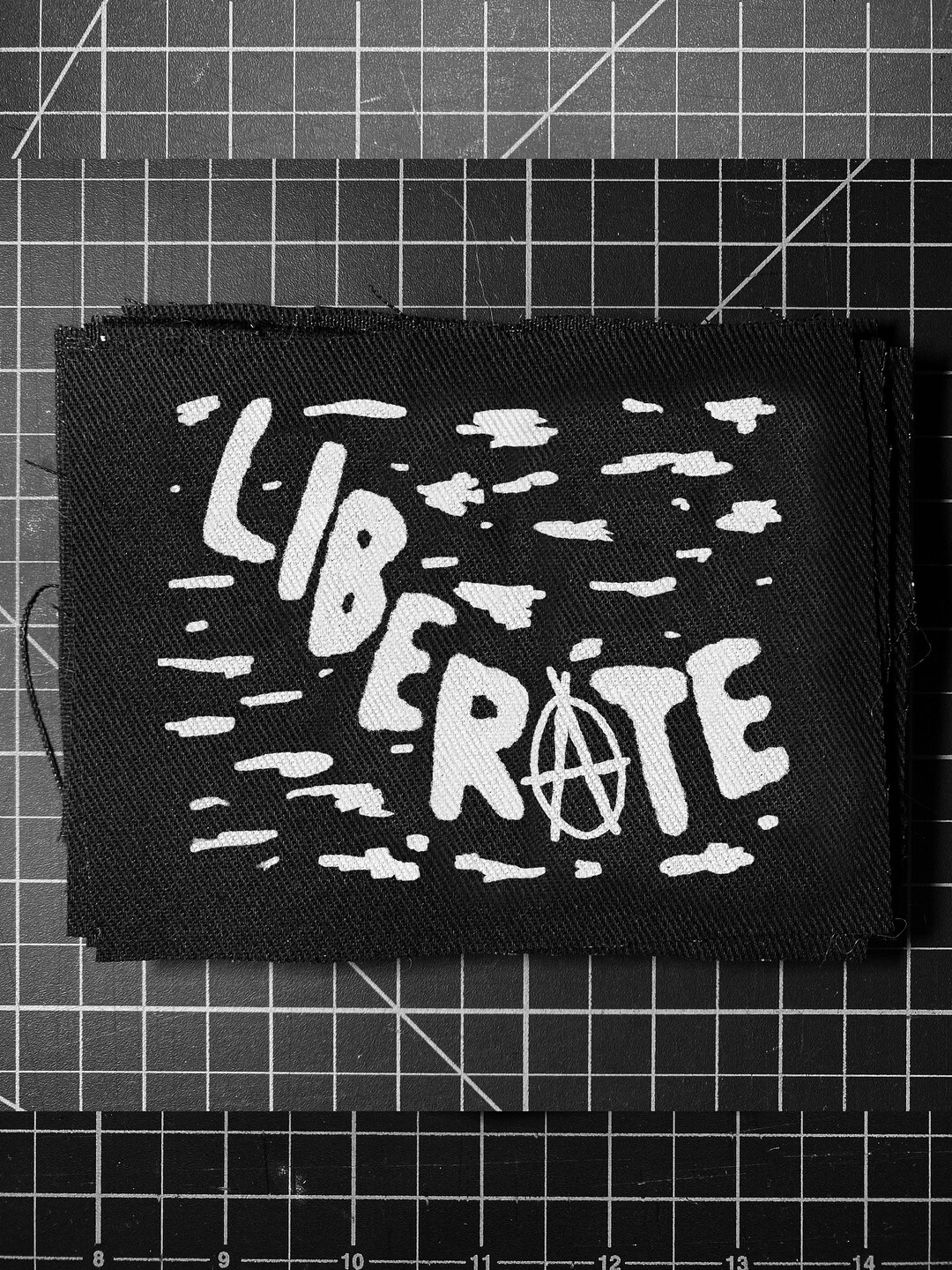 Patches for Jackets liberate Crust Punk Political Leftist Screen ...