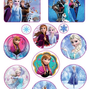 Disney Frozen Stickers - Frozen Decals - Waterproof Labels - Ideal for ...
