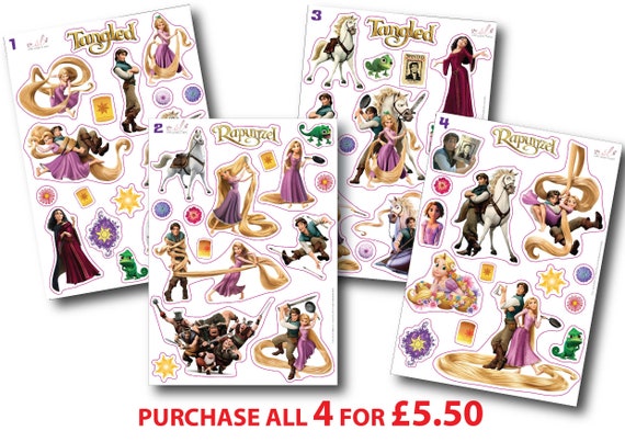 Disney Tangled Lettering