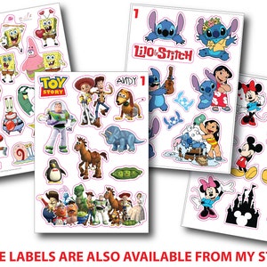 Tom Jerry Stickers Waterproof Vinyl Decal Sheet Etsy Uk