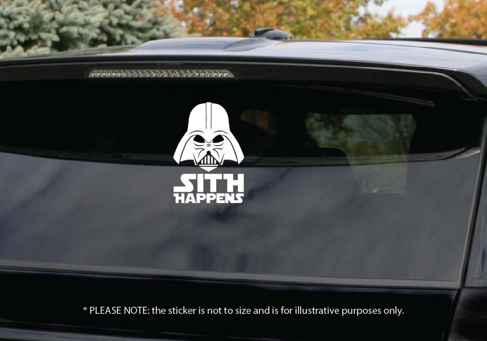 Darth Vader Sticker Star Wars Sticker Car Window Graphic - Etsy