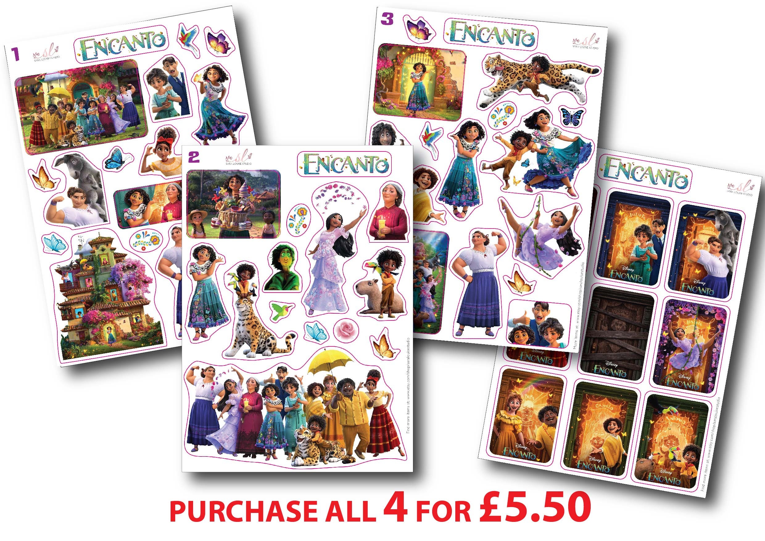 Surface Pressure laptop sticker Encanto Luisa sticker decal Encanto ...