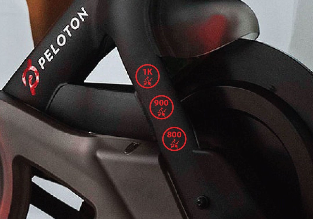 Milestone Sticker - Fitness Milestone Decal for Peloton Bike & Tread - Etsy