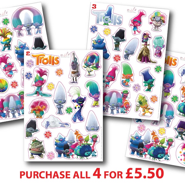 Troll Stickers - Etsy