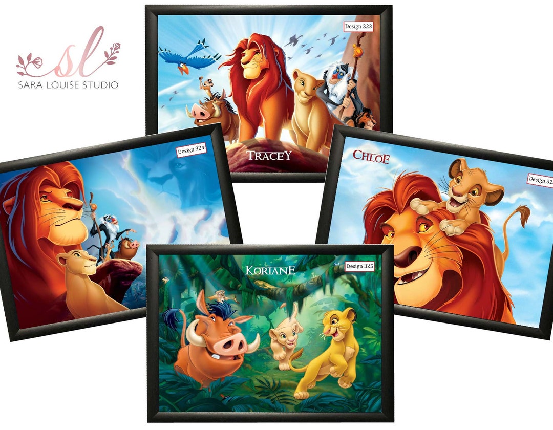 Disney Lion King / Personalised Lap Tray / Laptray Gift / - Etsy UK