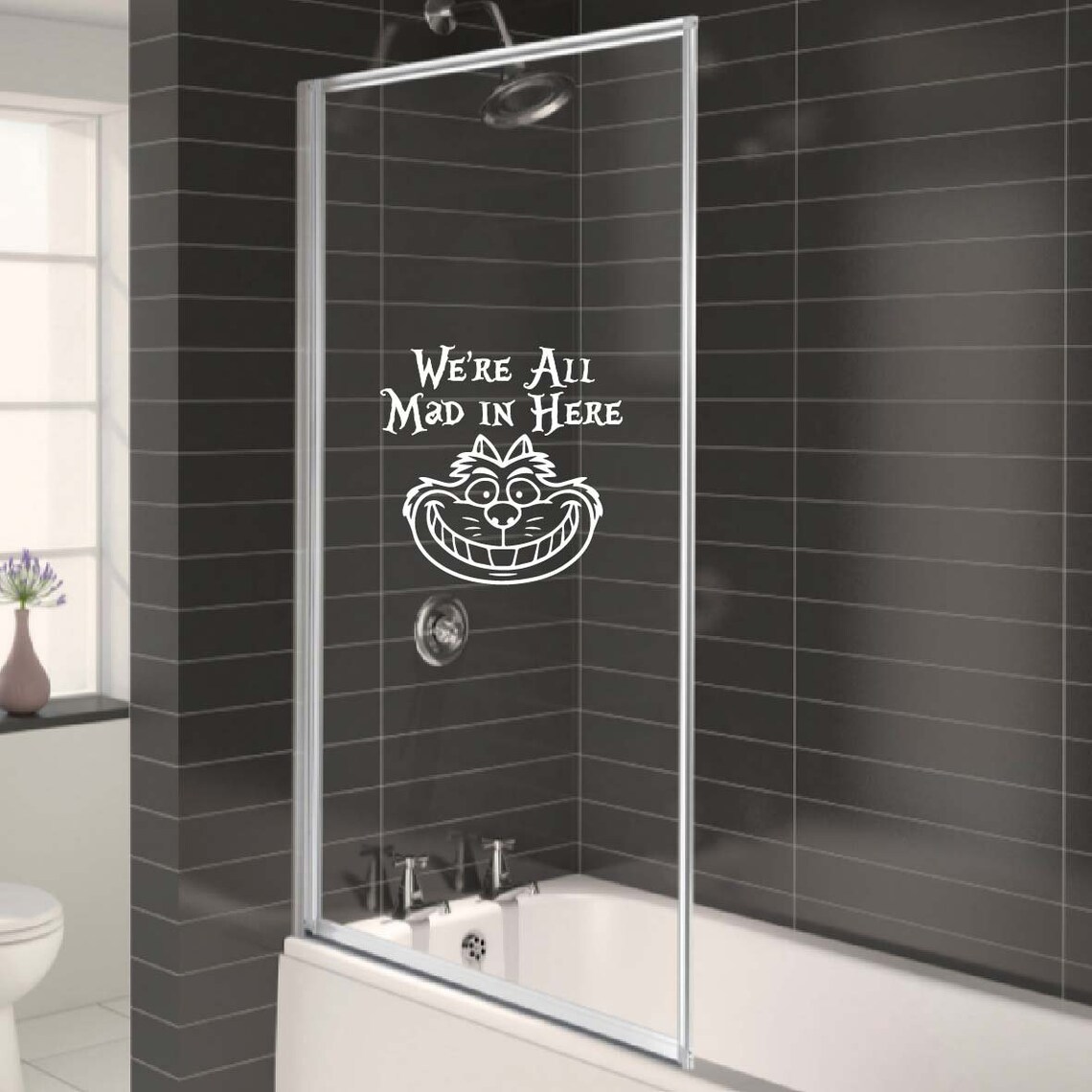 Alice in Wonderland Decal Vinyl Sticker Comical Decal - Etsy