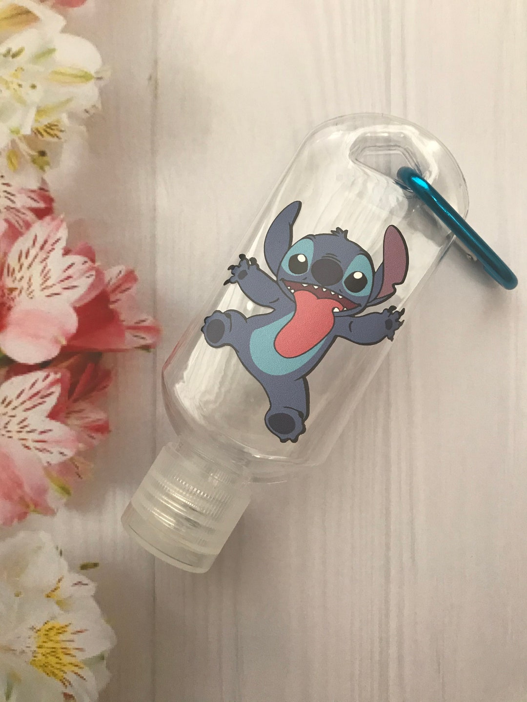 Stitch Hand Sanitiser - Lotion Bottle - Travel Bottle With Playful ...
