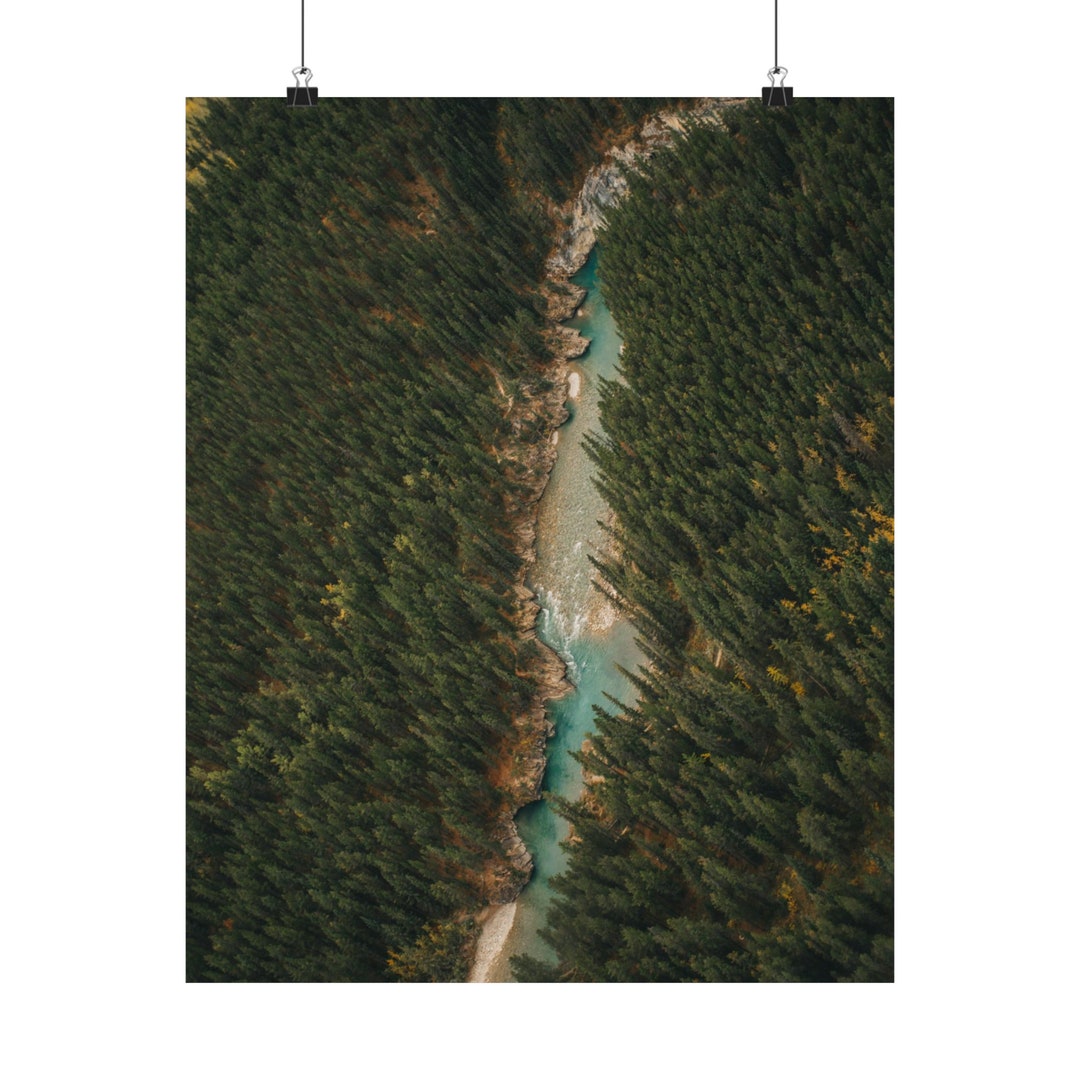 Cline River Vertical Poster - Etsy