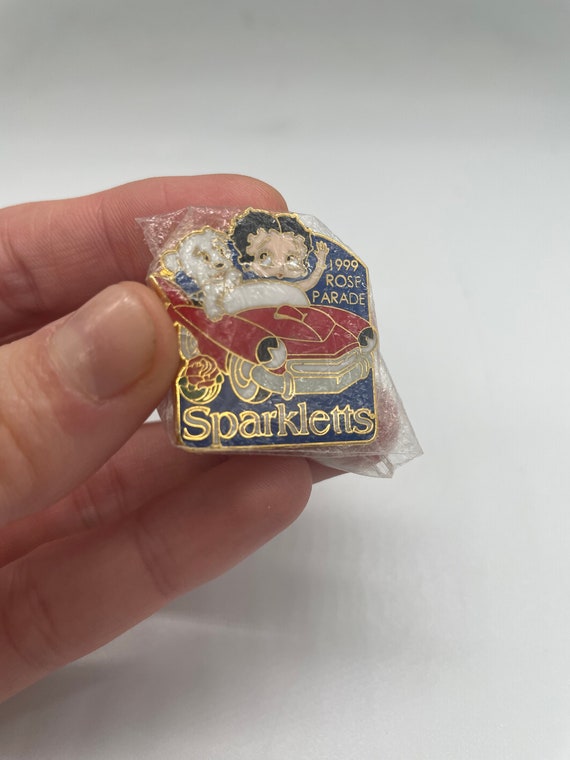1984 Metal Enamel Betty Boop Pin Gem