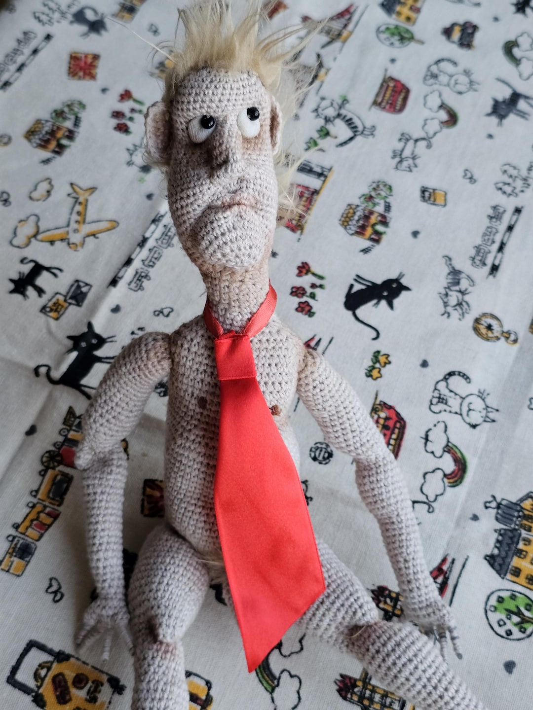 Crochet Trump Doll – Naked, Funny, Realistic Political Gag Gift for ...