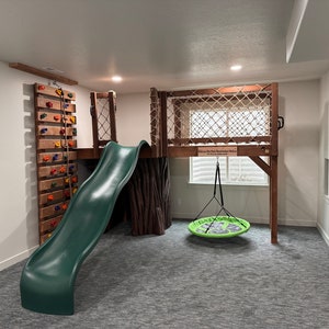 Custom Indoor Treehouse Play Area - Etsy