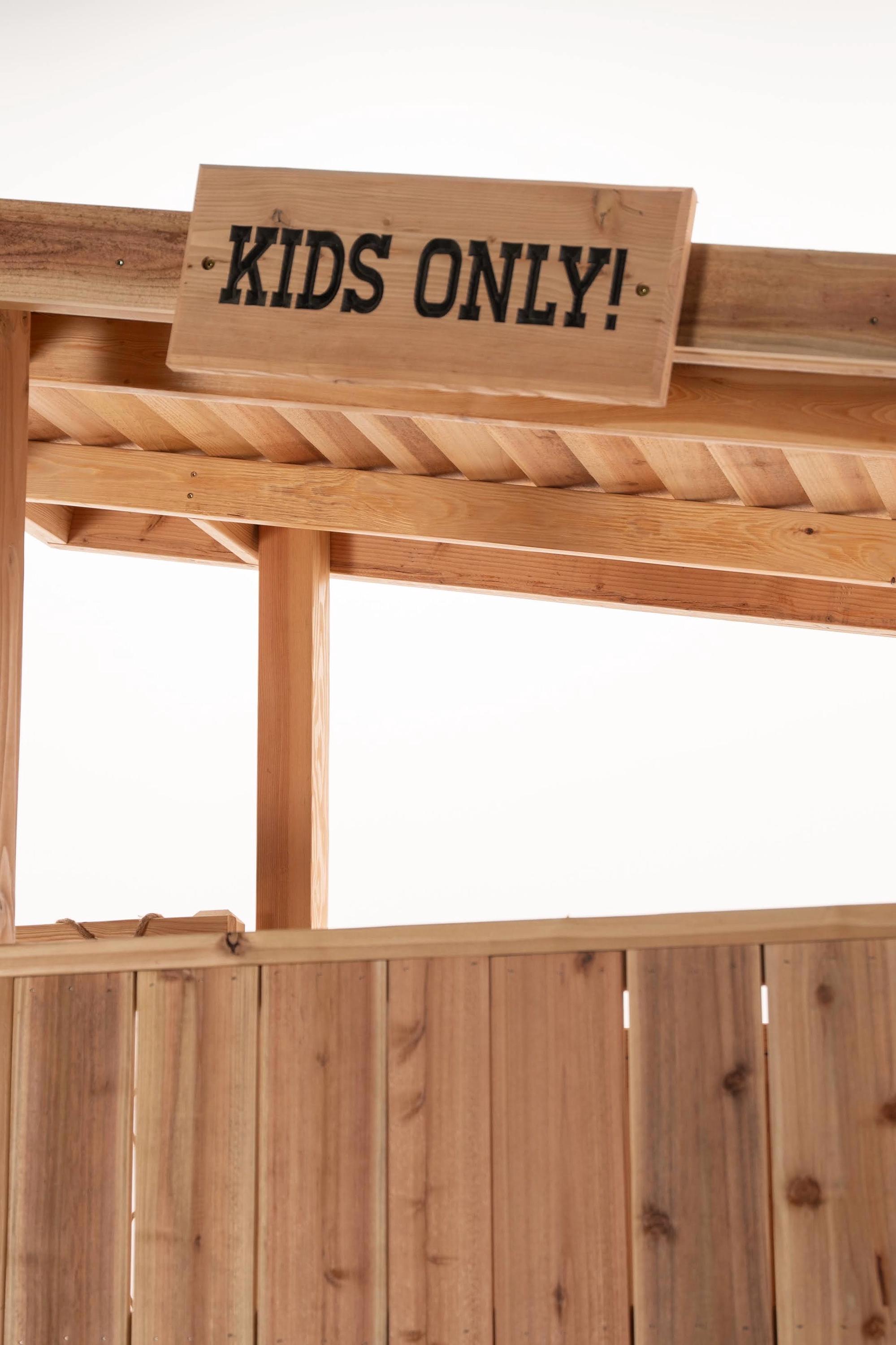 Super Fort - Outdoor Wood Playset - Etsy