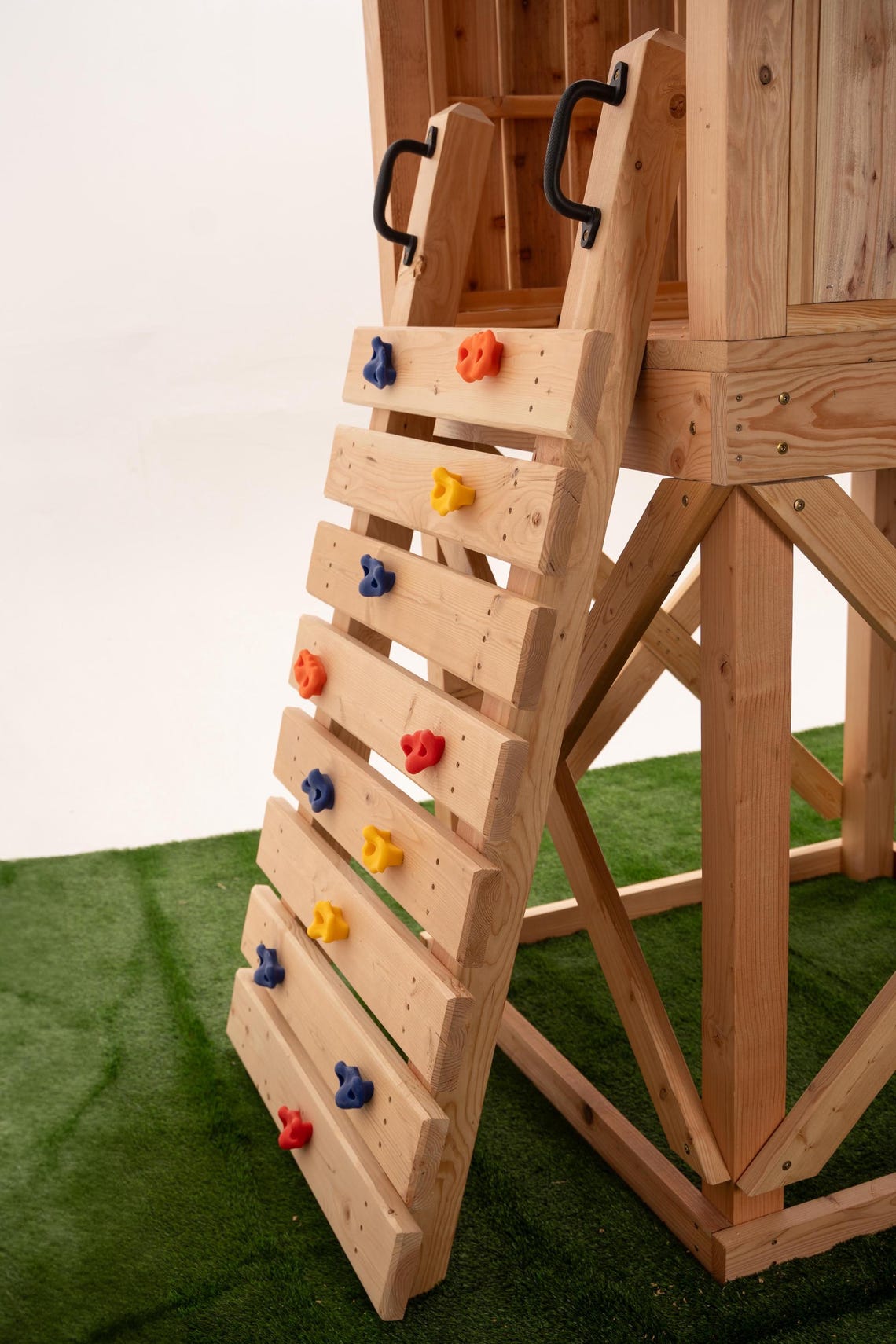Super Fort - Outdoor Wood Playset - Etsy