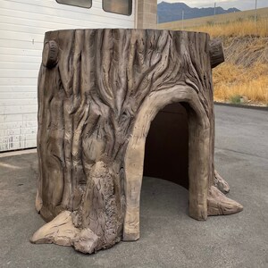 Faux Tree Stump - Etsy