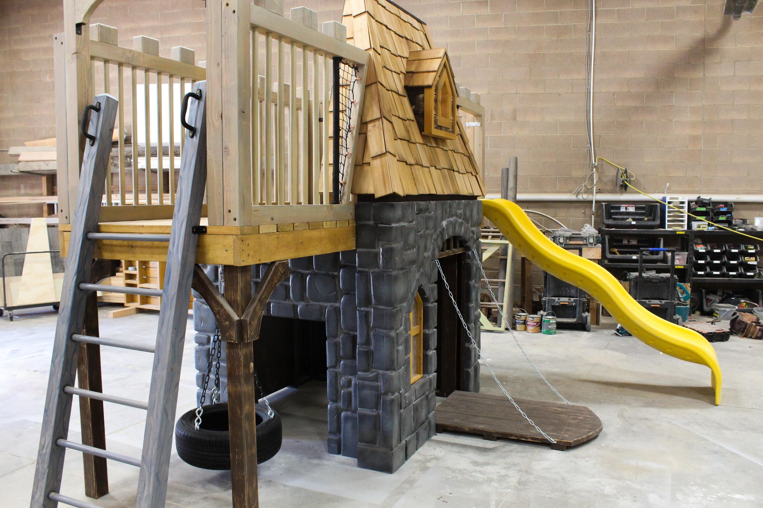The Stone Castle Playhouse - Etsy