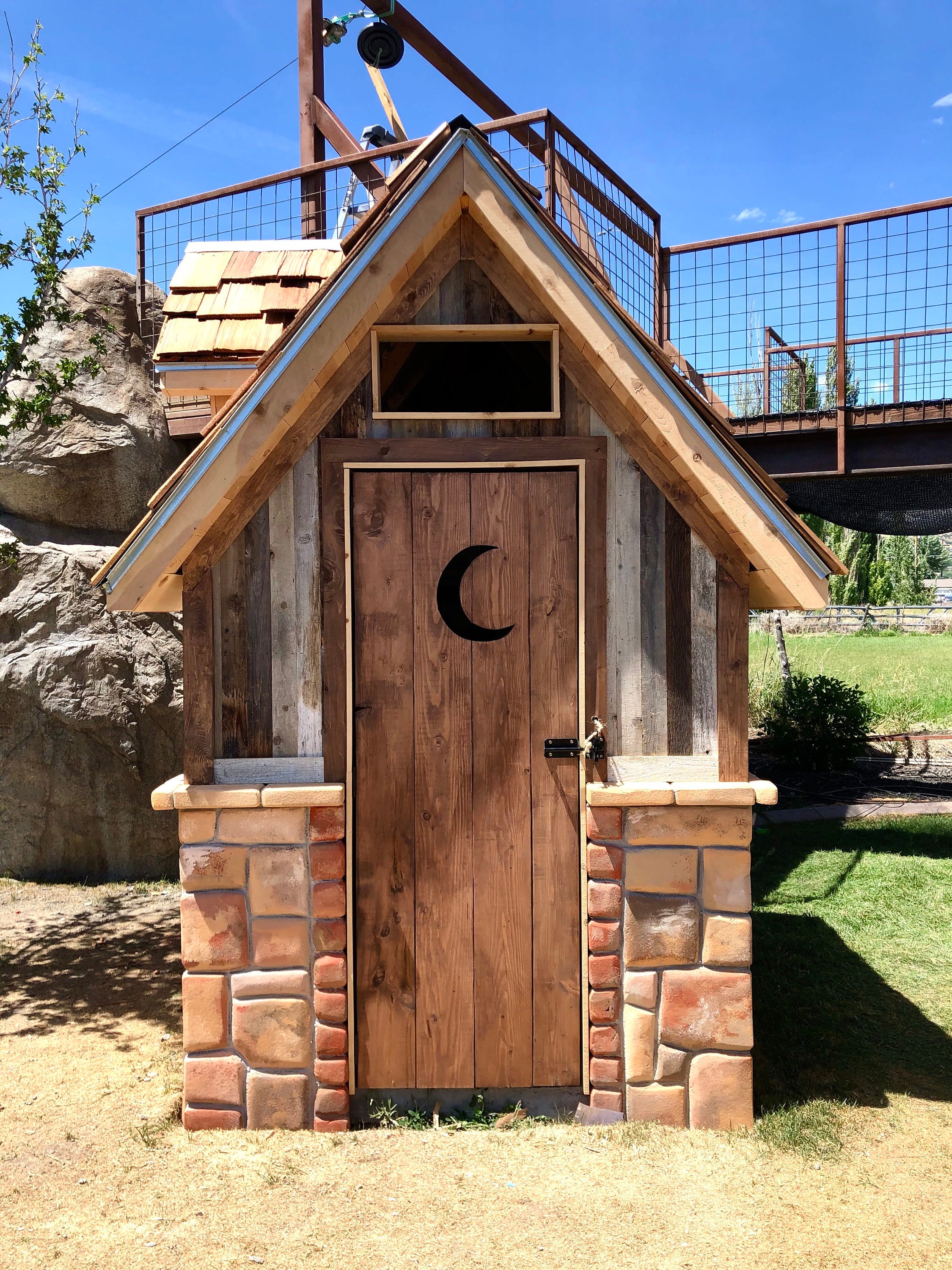 Outhouse Shed/playhouse by Playscapes Studios - Etsy Canada