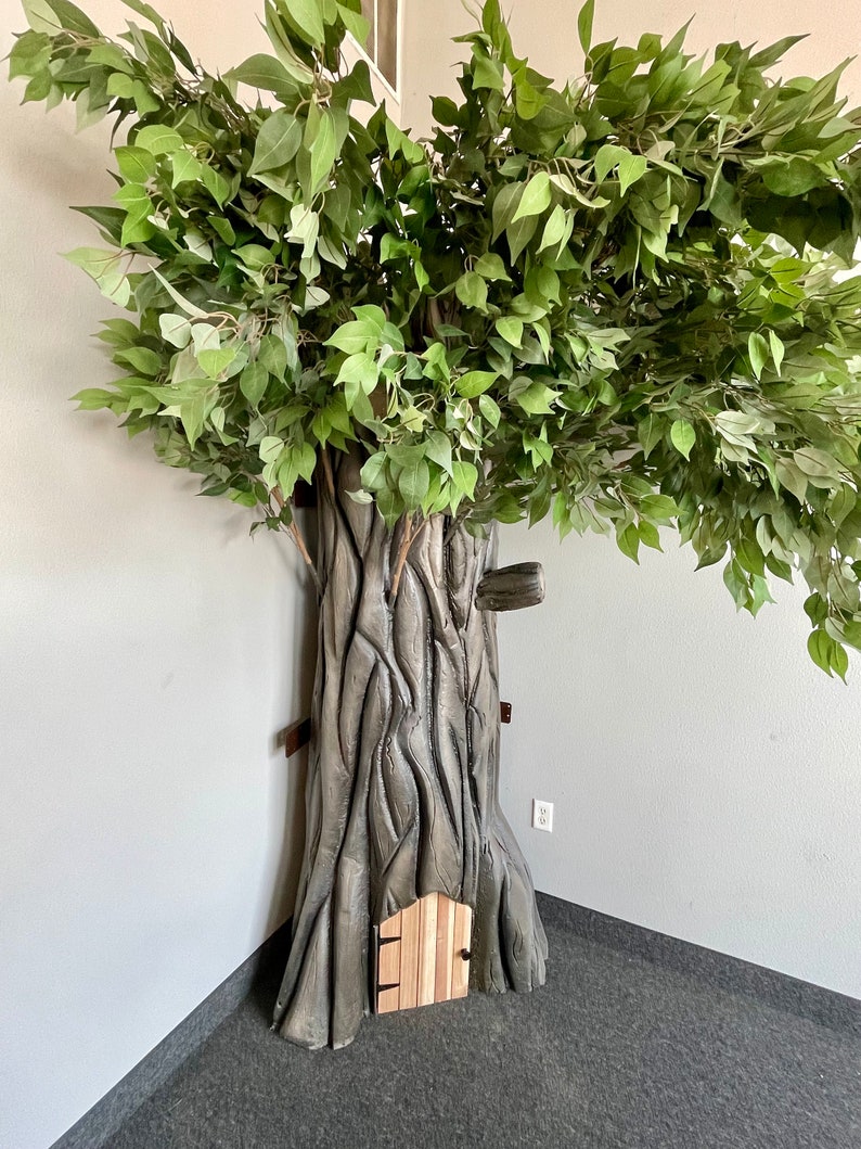 Faux Tree With Foliage - Etsy