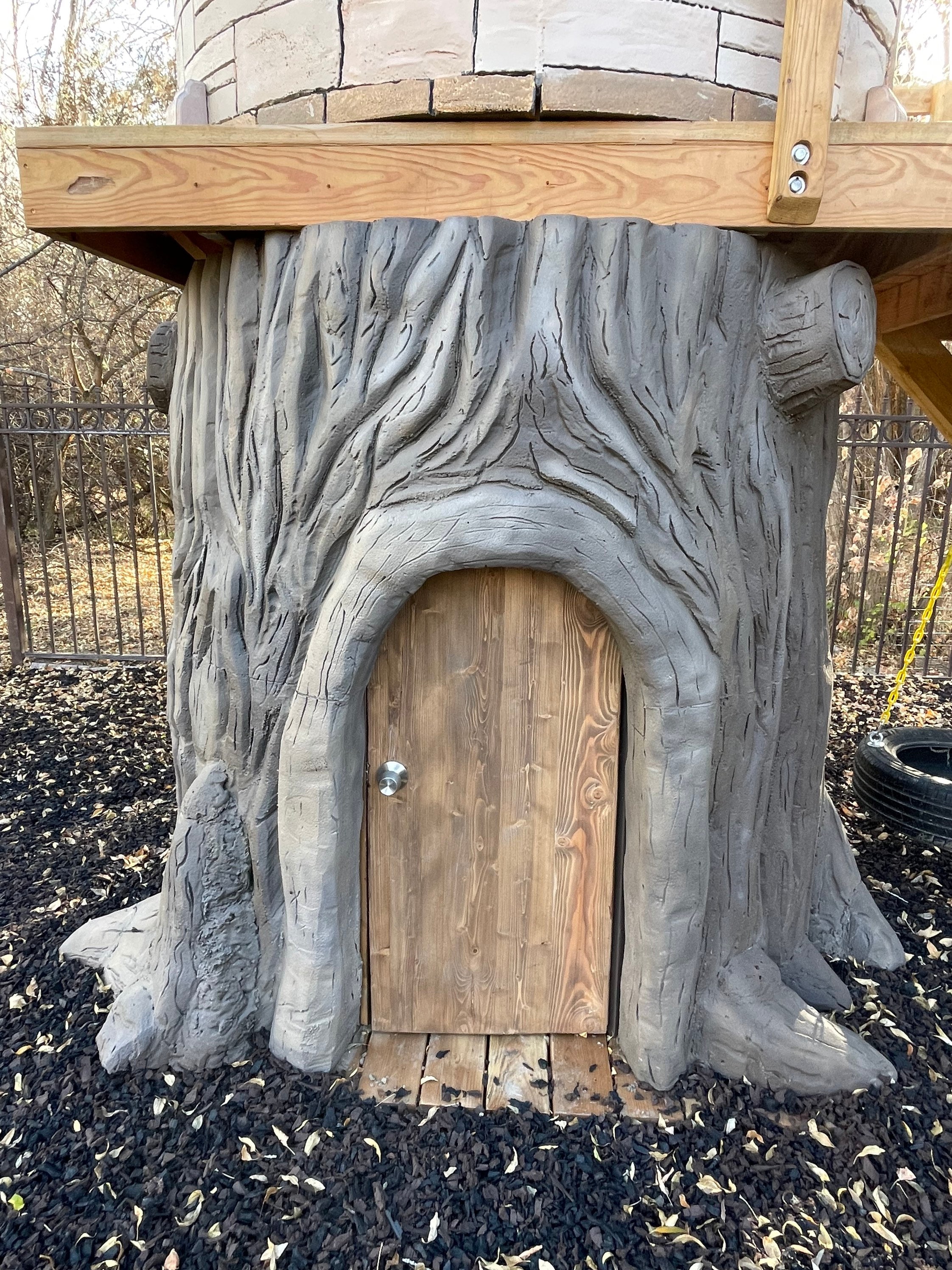 Tower Treehouse Playhouse by Playscapes Studios - Etsy