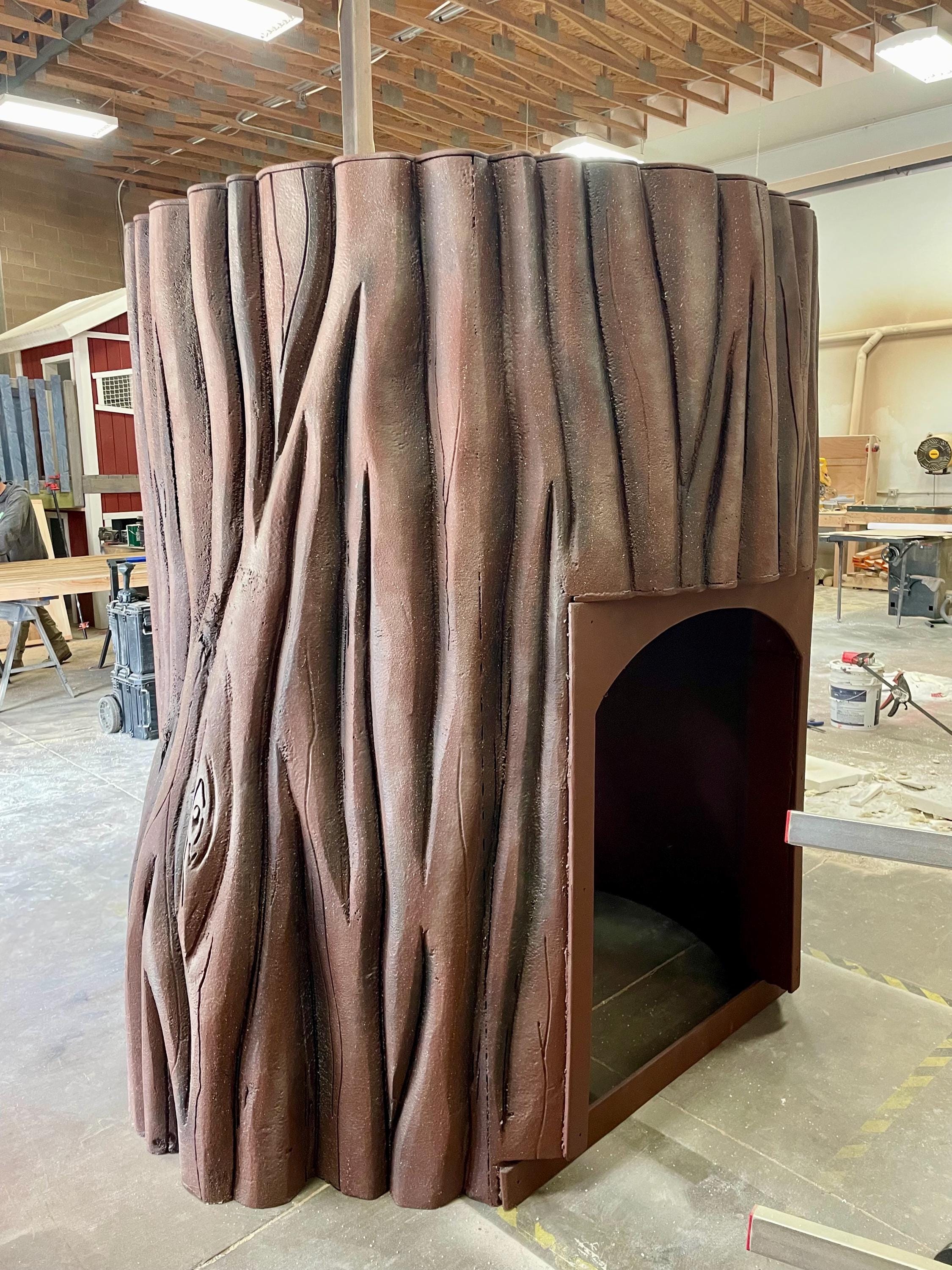 Large Faux Tree Stump - Etsy