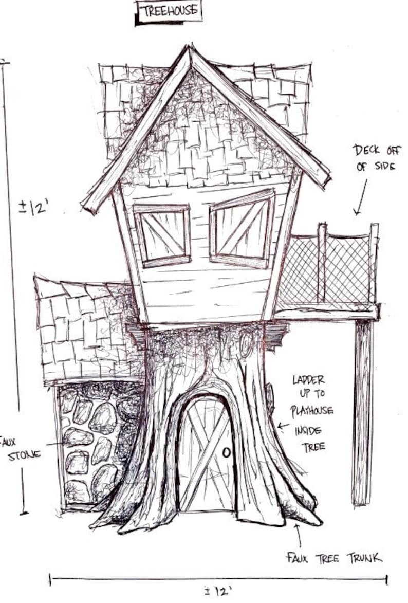 Custom Playhouse Design - Etsy