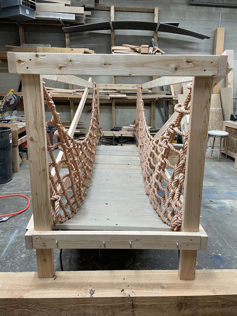 Customizable Rope Bridge - Playscapes Studios - Etsy