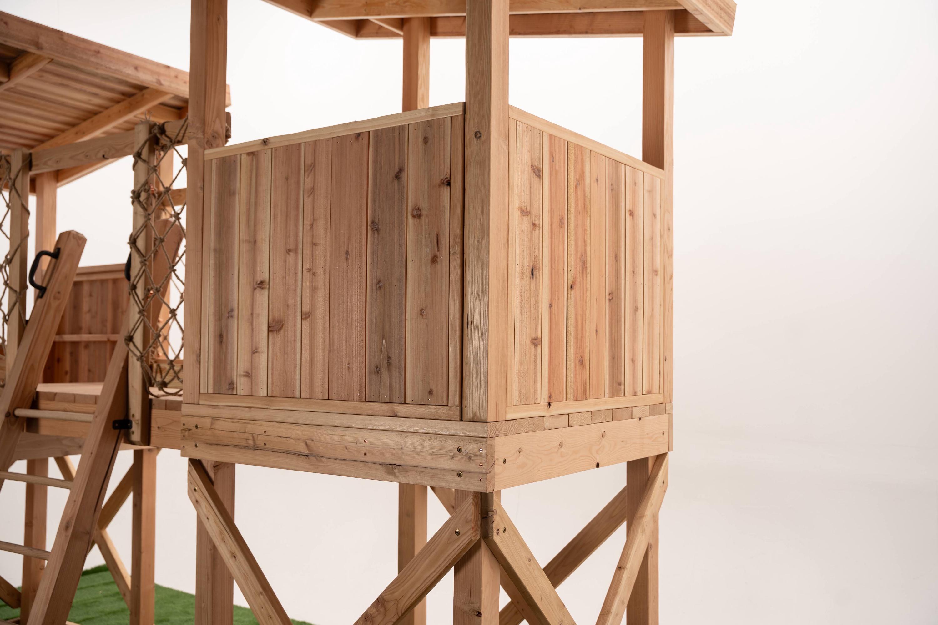 Super Fort - Outdoor Wood Playset - Etsy