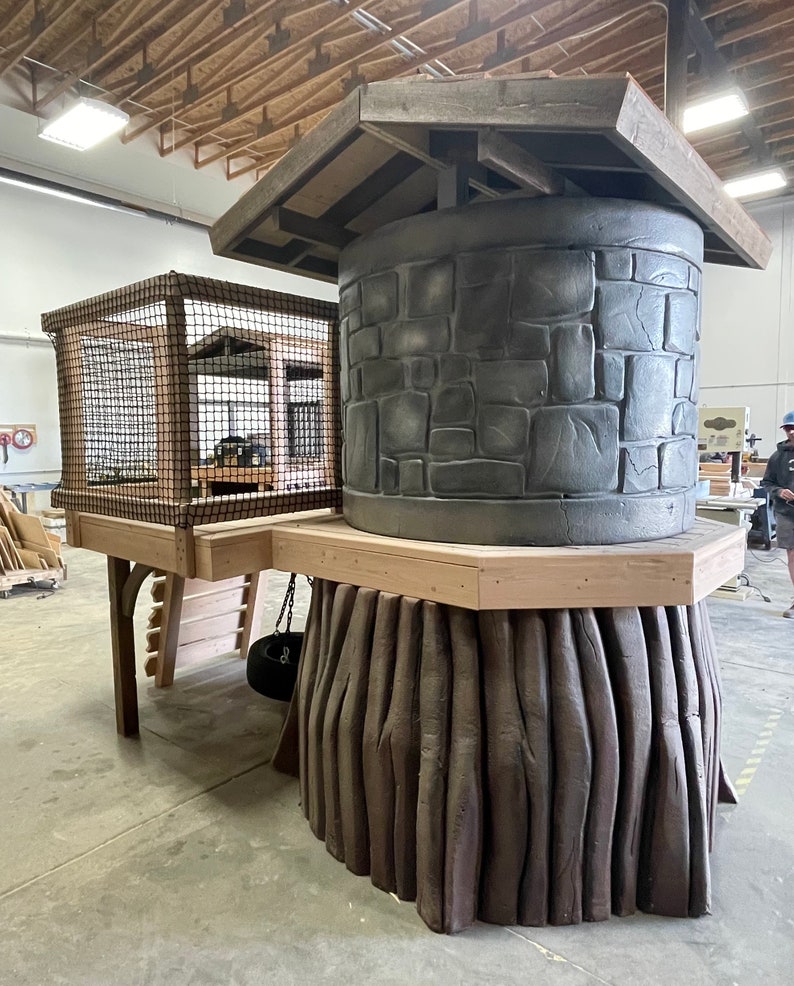 Little Fox Treehouse Play Area - Etsy