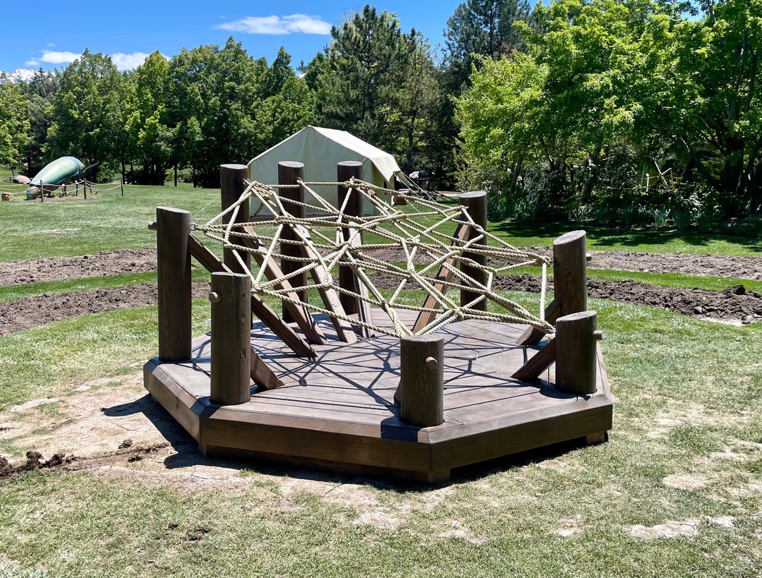 Play Area Spiderweb Climber - Etsy