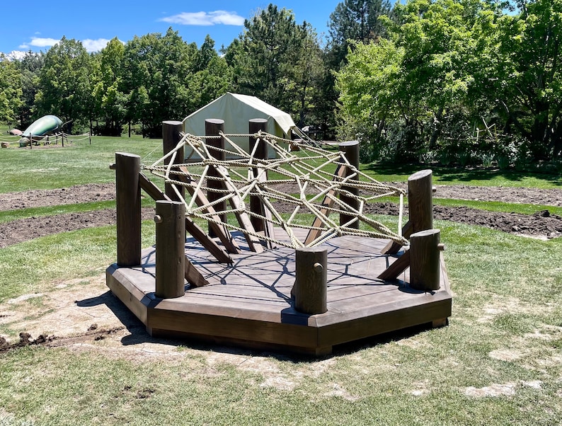Play Area Spiderweb Climber - Etsy