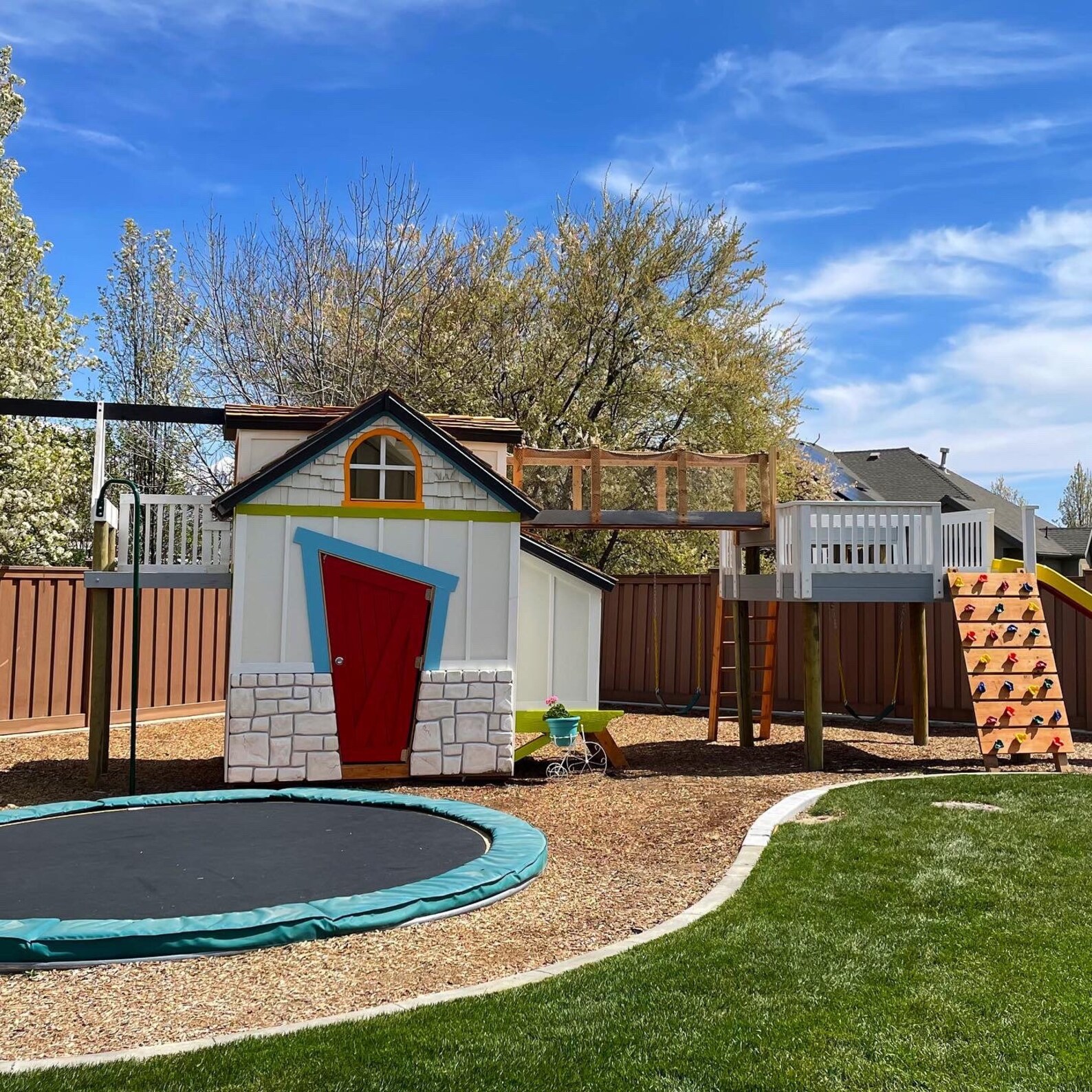 Color House Playhouse by Playscapes Studios - Etsy