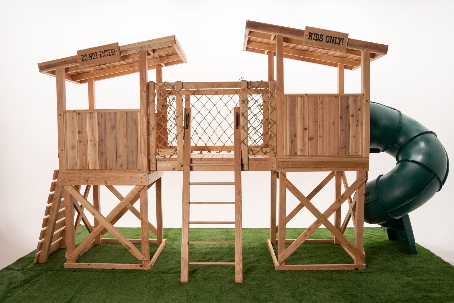 Super Fort - Outdoor Wood Playset - Etsy