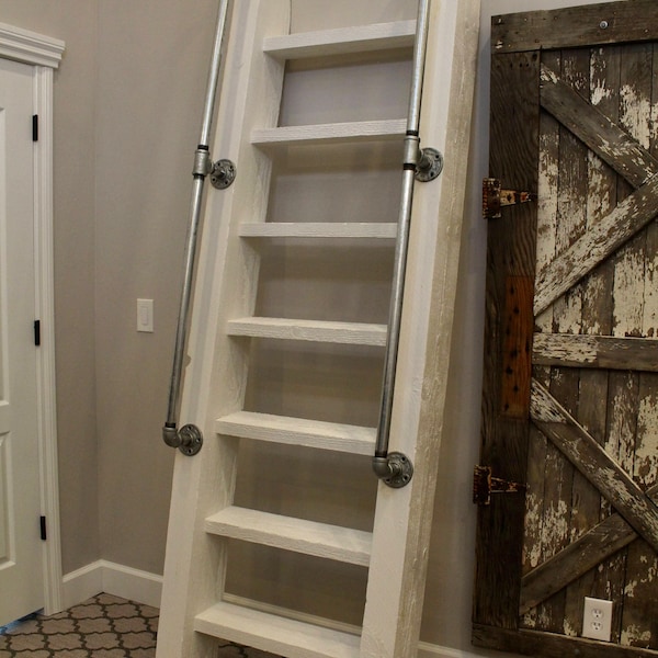 Loft Ladder With Handrail - Etsy