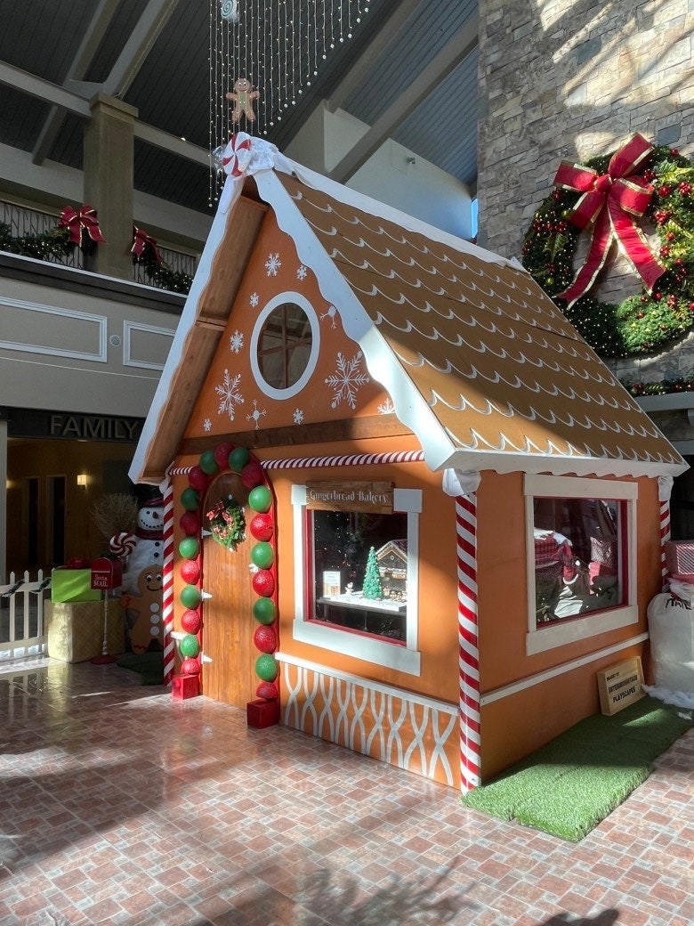 Gingerbread House Custom Themed Structures Etsy
