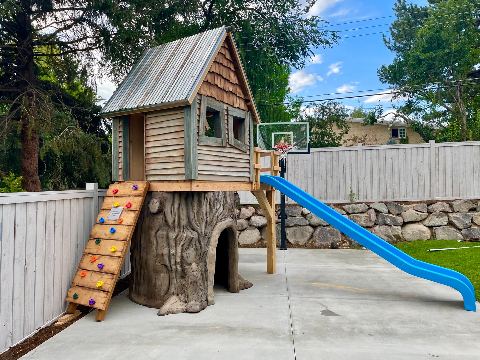 The Stumphouse by Playscapes Studios - Etsy