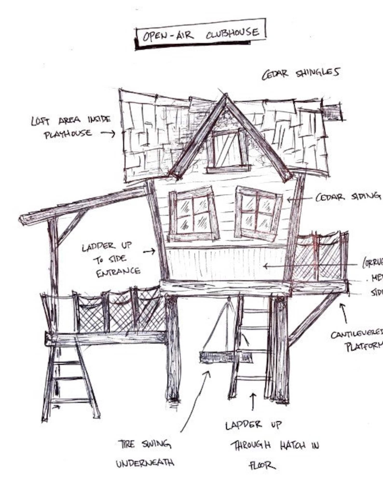 Custom Playhouse Design - Etsy