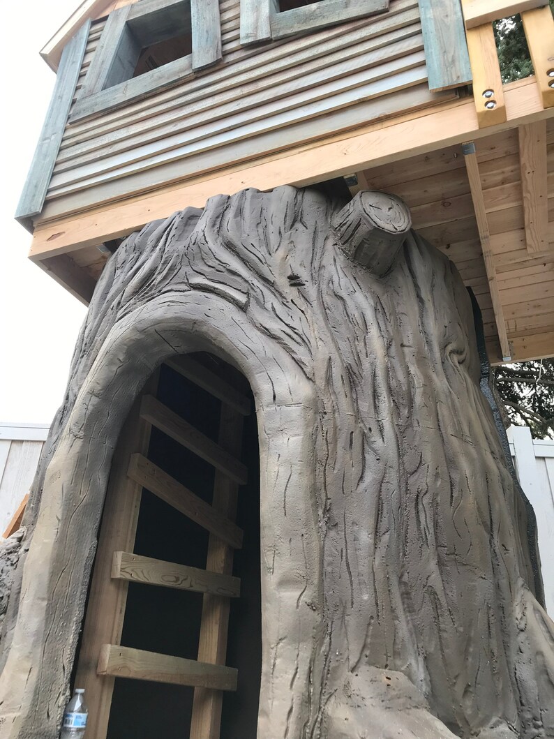 The Stumphouse by Playscapes Studios - Etsy