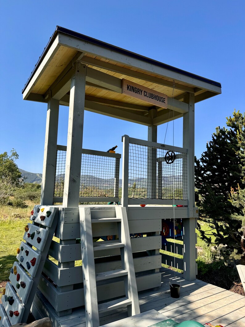 The Timber Frame Play Area - Etsy