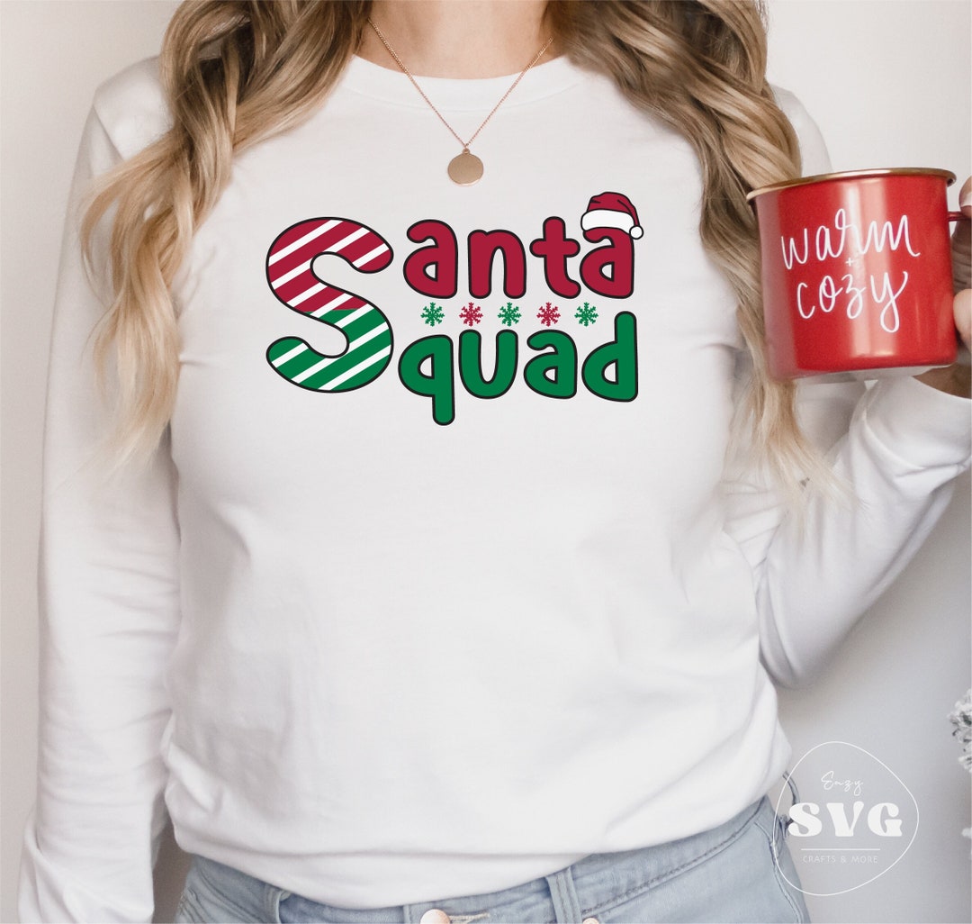 Santa Squad SVG Christmas Svg Winter Svg Santa Crew Svg - Etsy