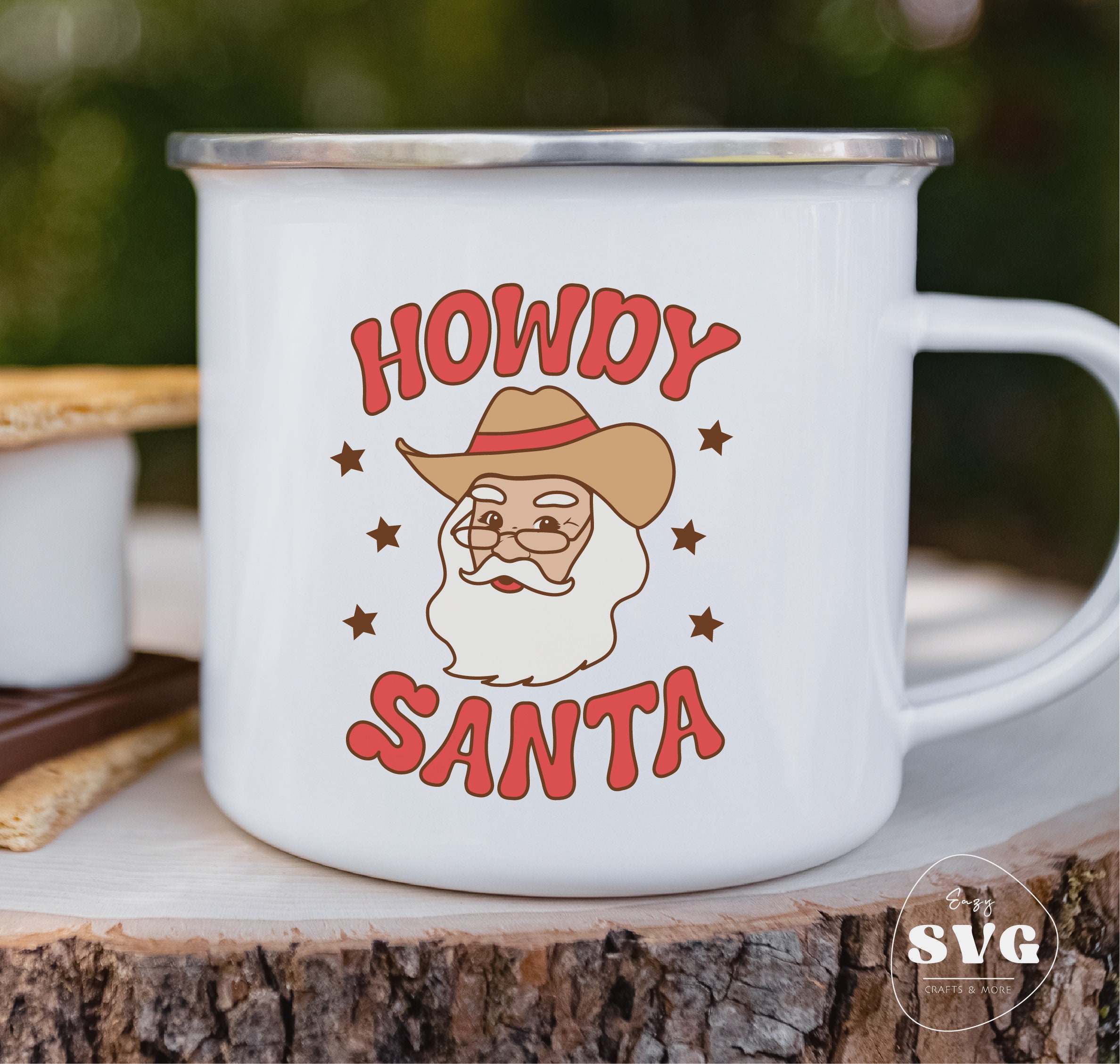 Howdy Santa SVG, Cowboy Santa Svg, Christmas Svg, Winter Svg, Christmas ...